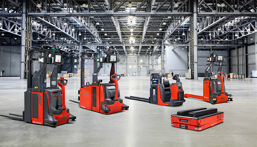 Gaffeltruck og maskiner - nye og brukte hos N. C. Nielsen